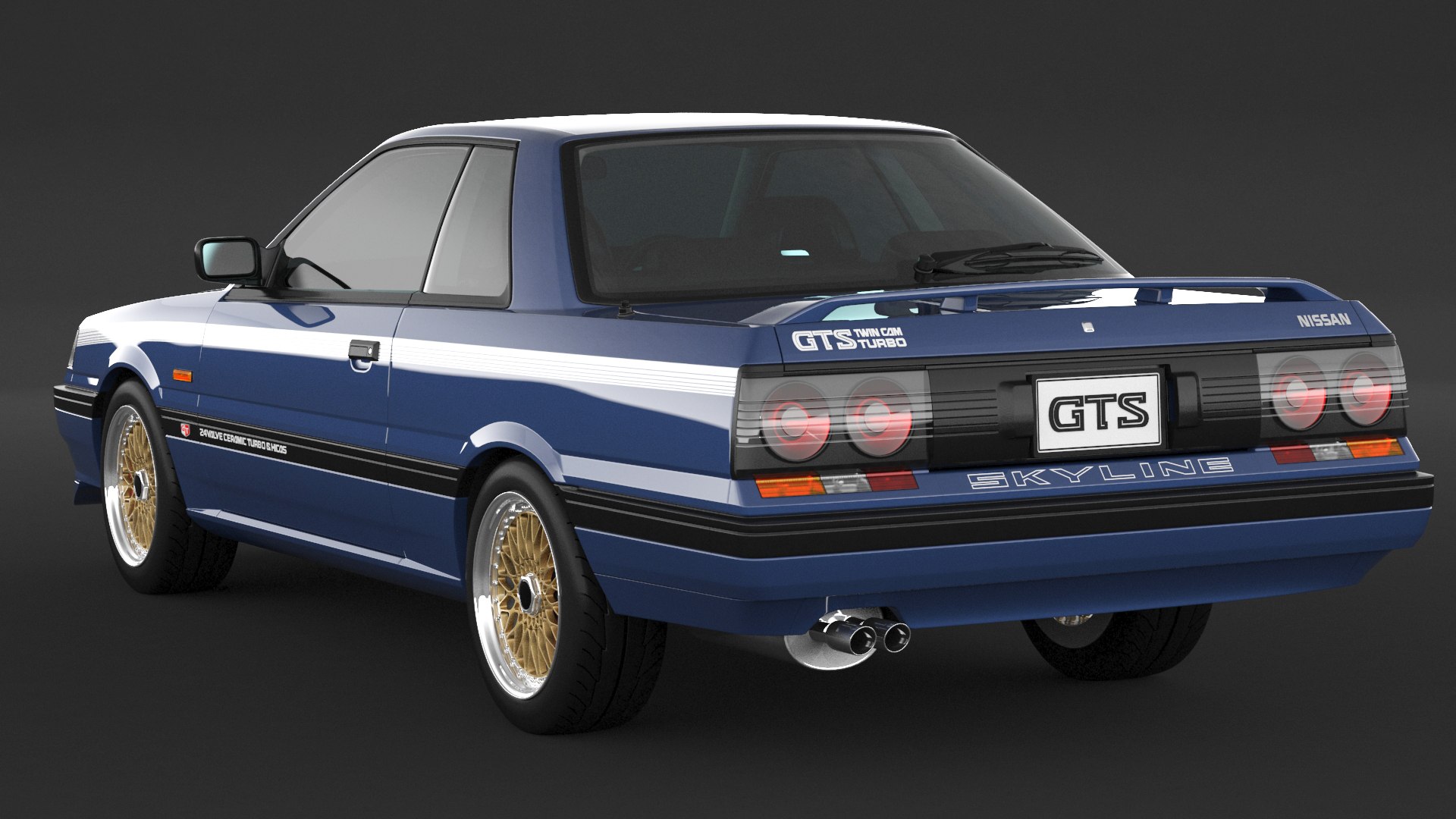 3D Nissan Skyline R31 GTS Nismo - TurboSquid 2204895