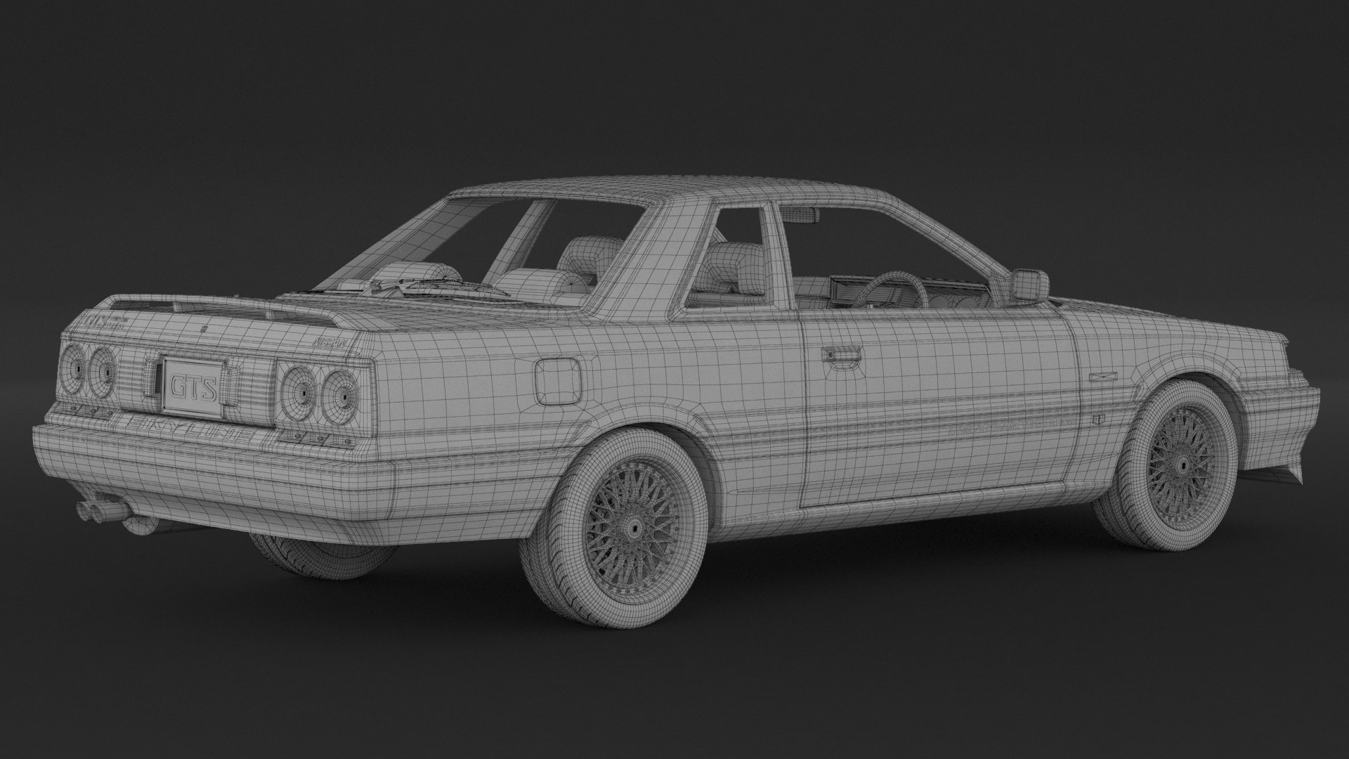 3D Nissan Skyline R31 GTS Nismo - TurboSquid 2204895