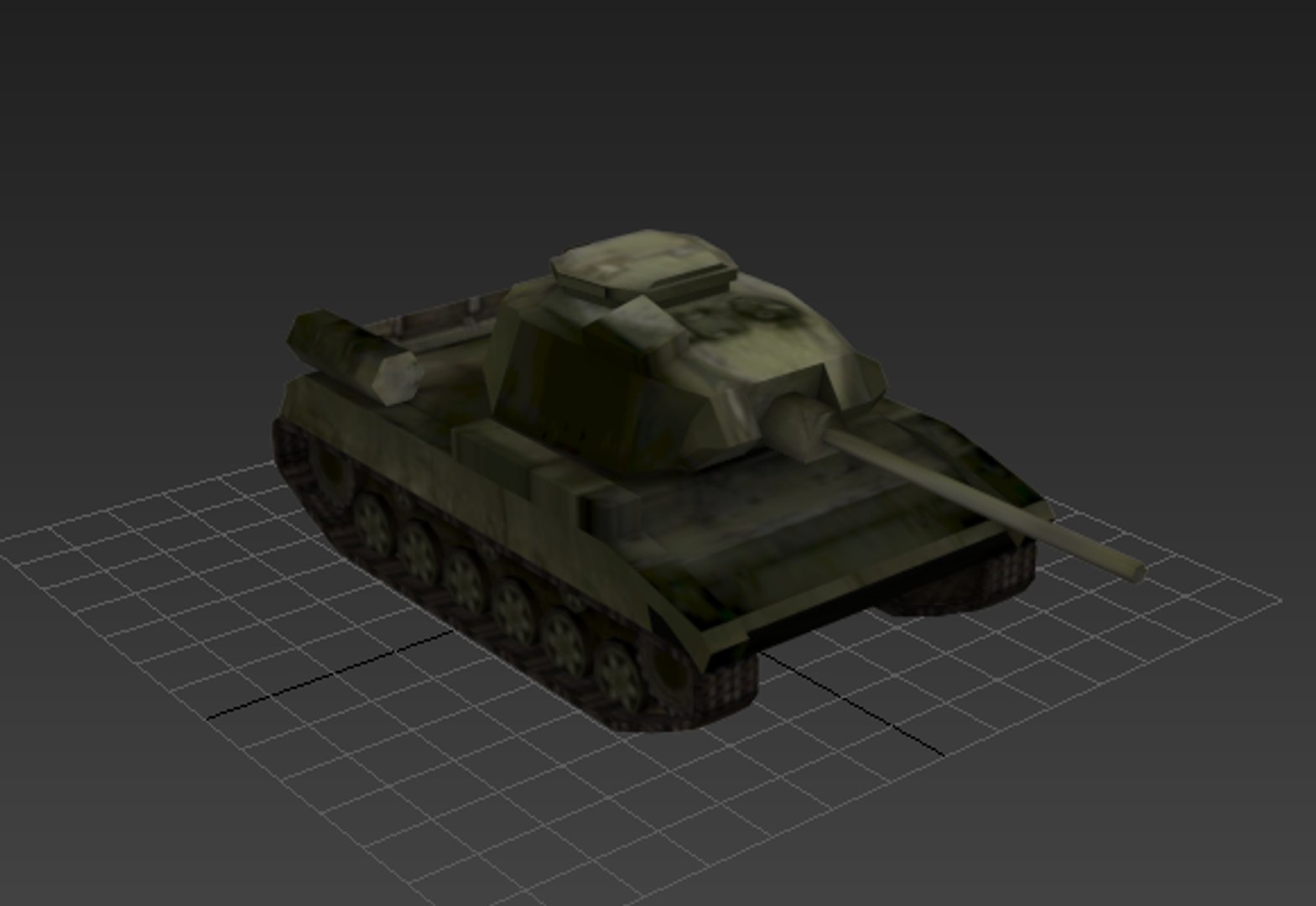 3d tank model