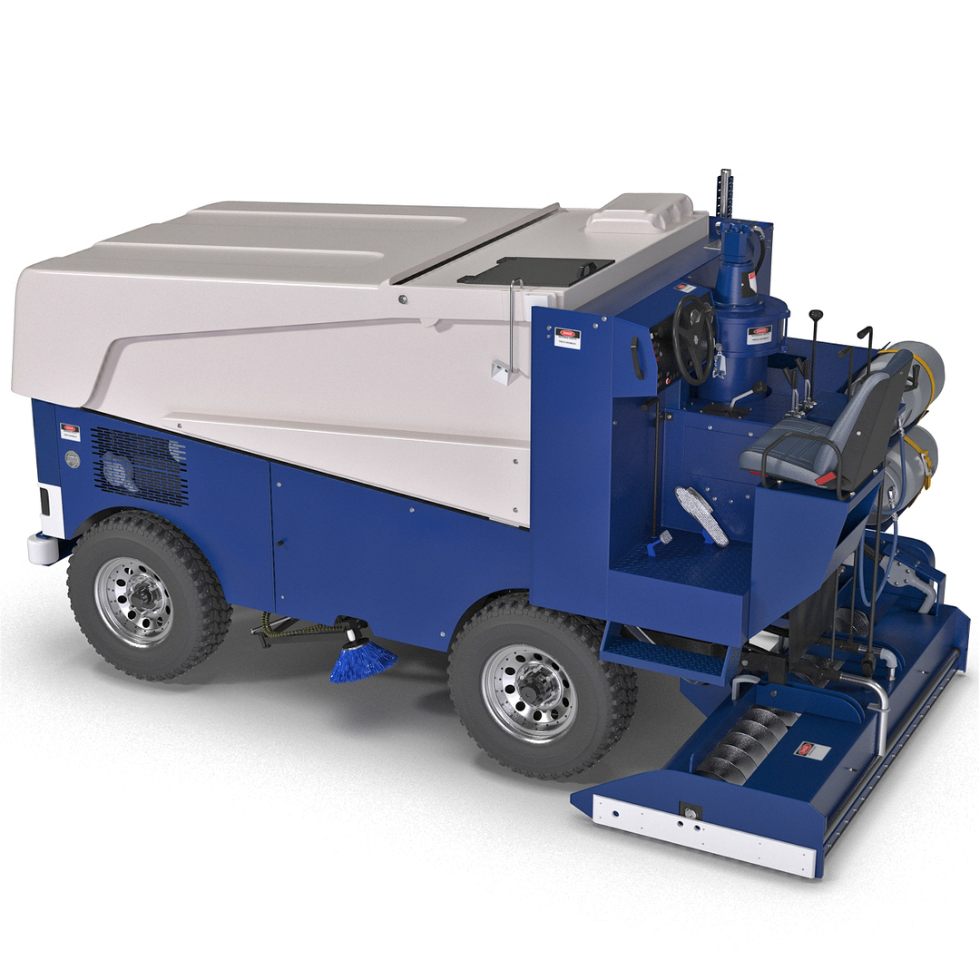 3d zamboni 525 ice machine model