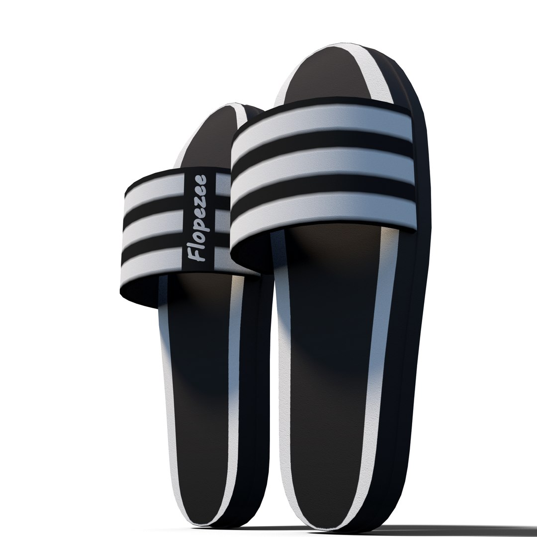 3D Slipper Flip Flops - TurboSquid 2087841