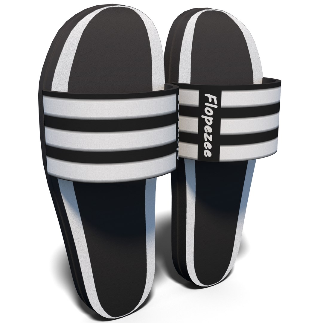 3D Slipper Flip Flops - TurboSquid 2087841