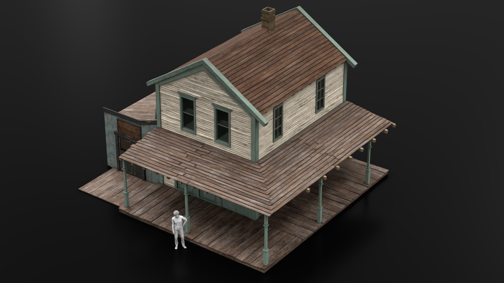 3D West Wild Home 10 Model - TurboSquid 2117016