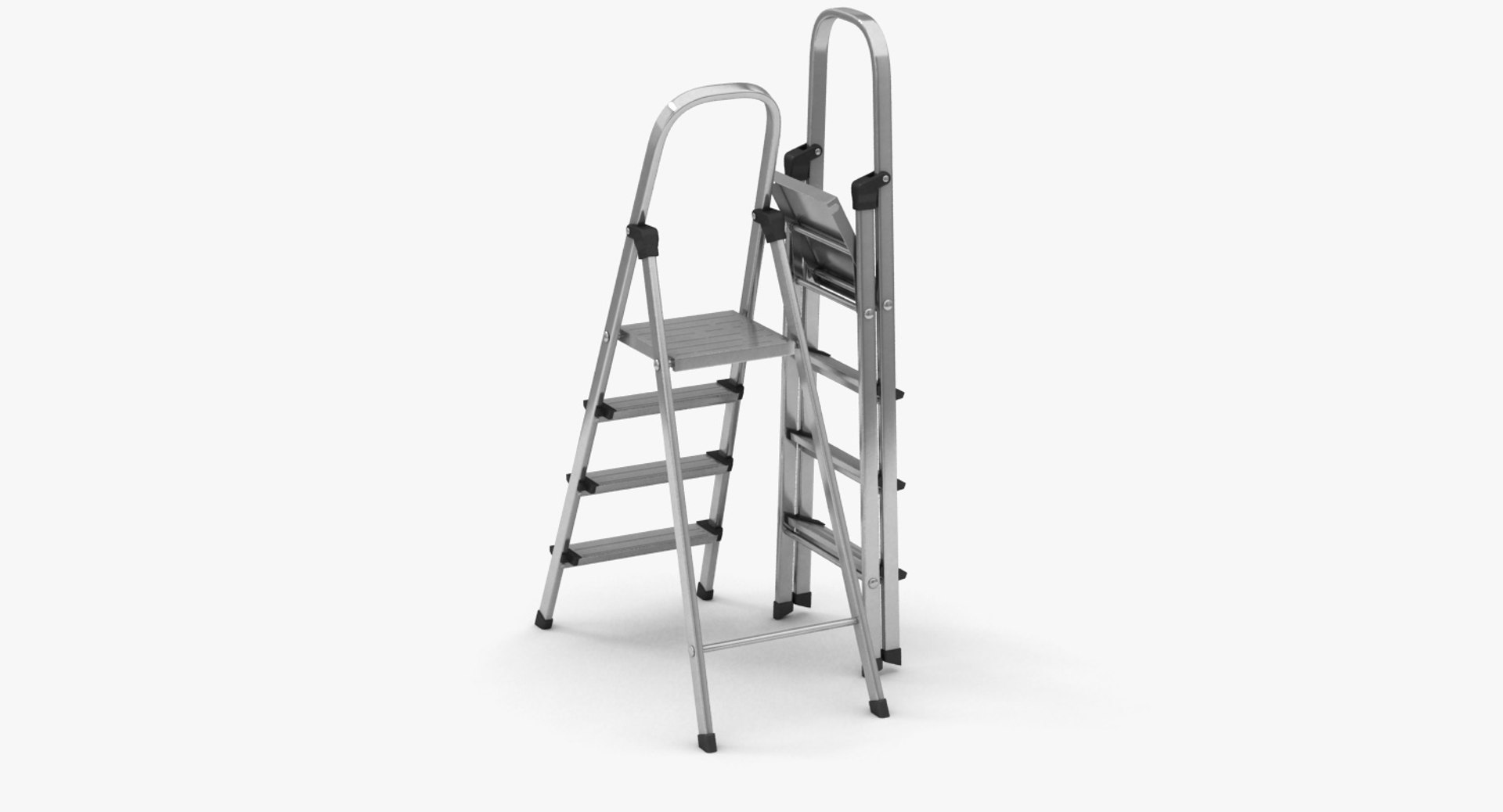 3D Stepladder Ladder Step - TurboSquid 1242519