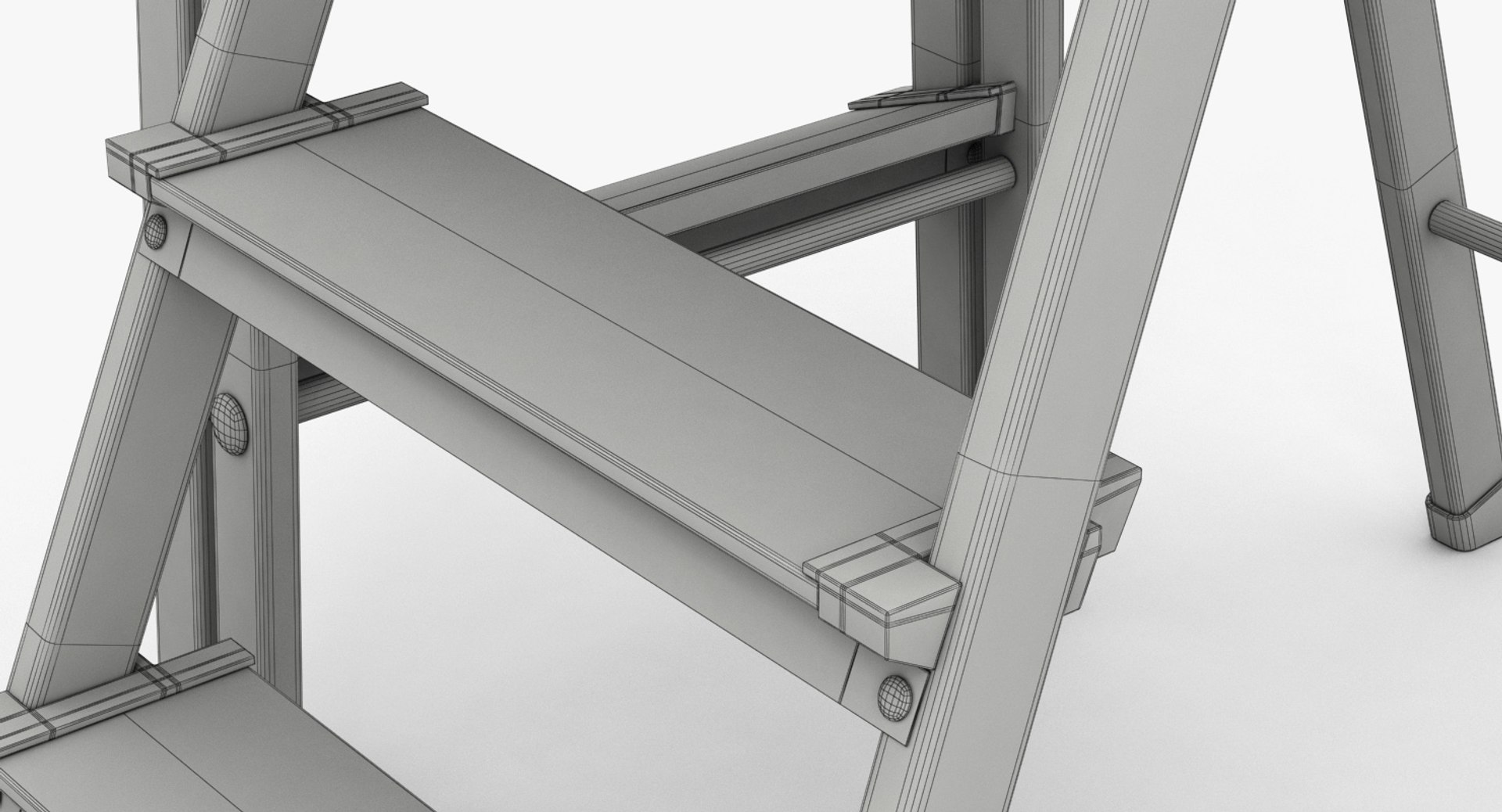 3D Stepladder Ladder Step - TurboSquid 1242519