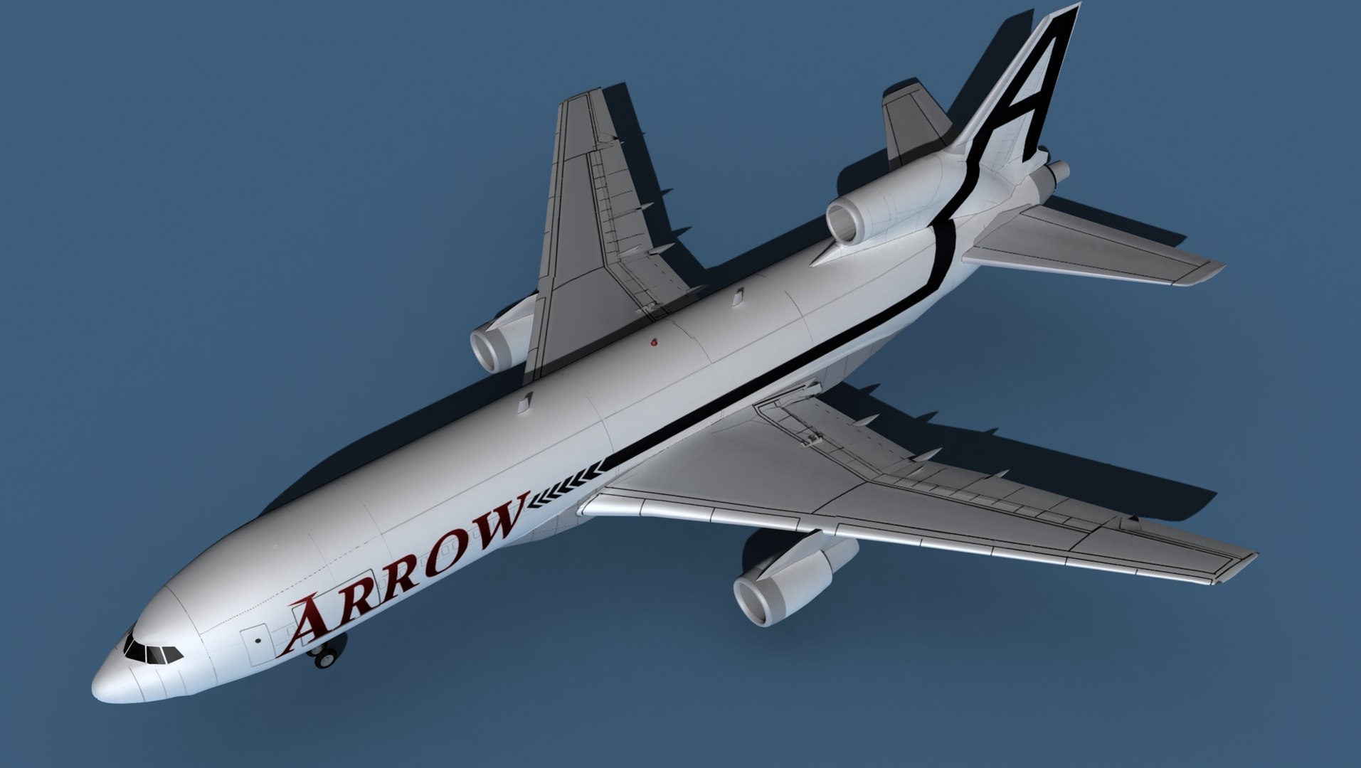 3D Model Lockheed L-1011-50 Arrow - TurboSquid 1921490