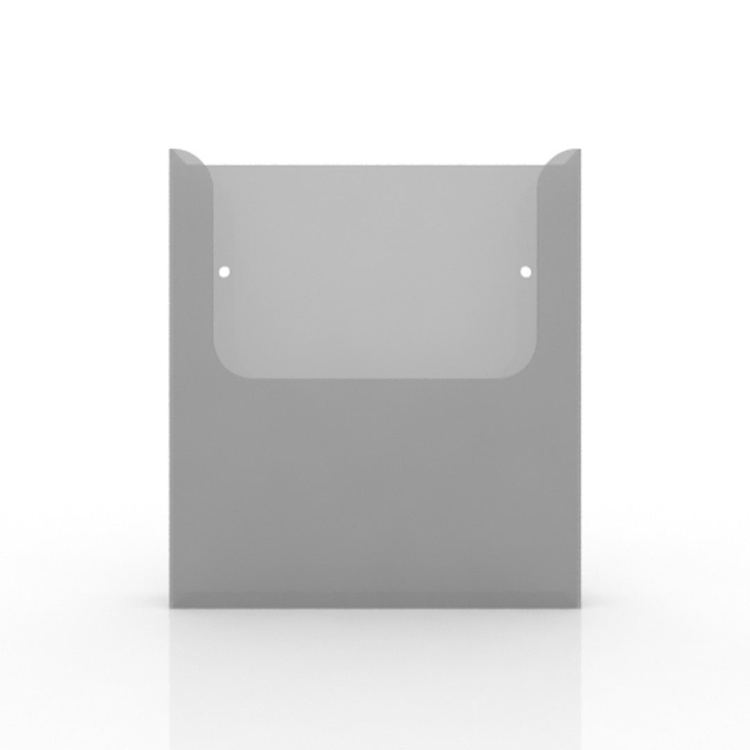 A4 Leaflet Display Box 3d Max