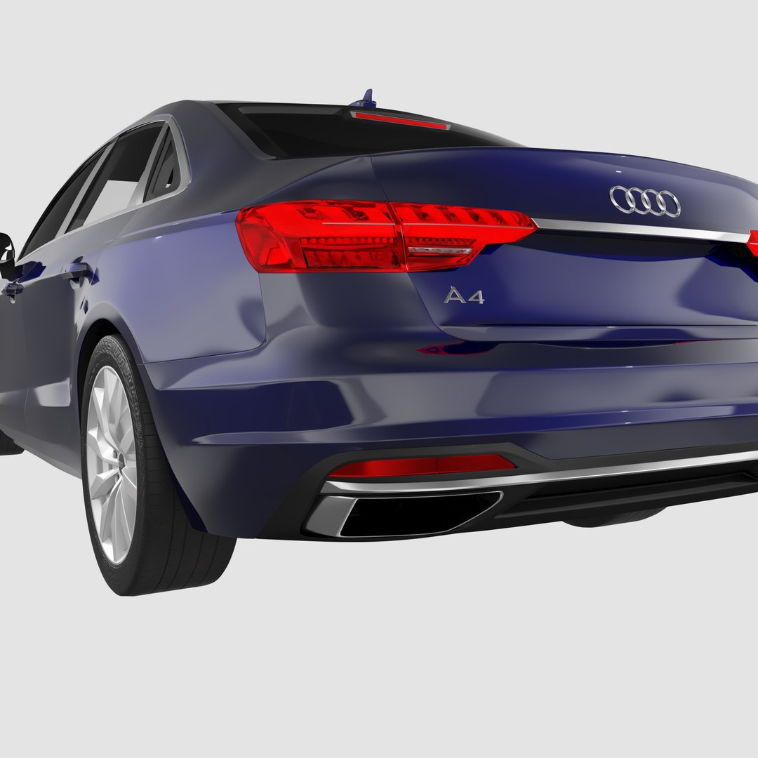 Audi A4 Sedan 2020 3D Model - TurboSquid 2026626