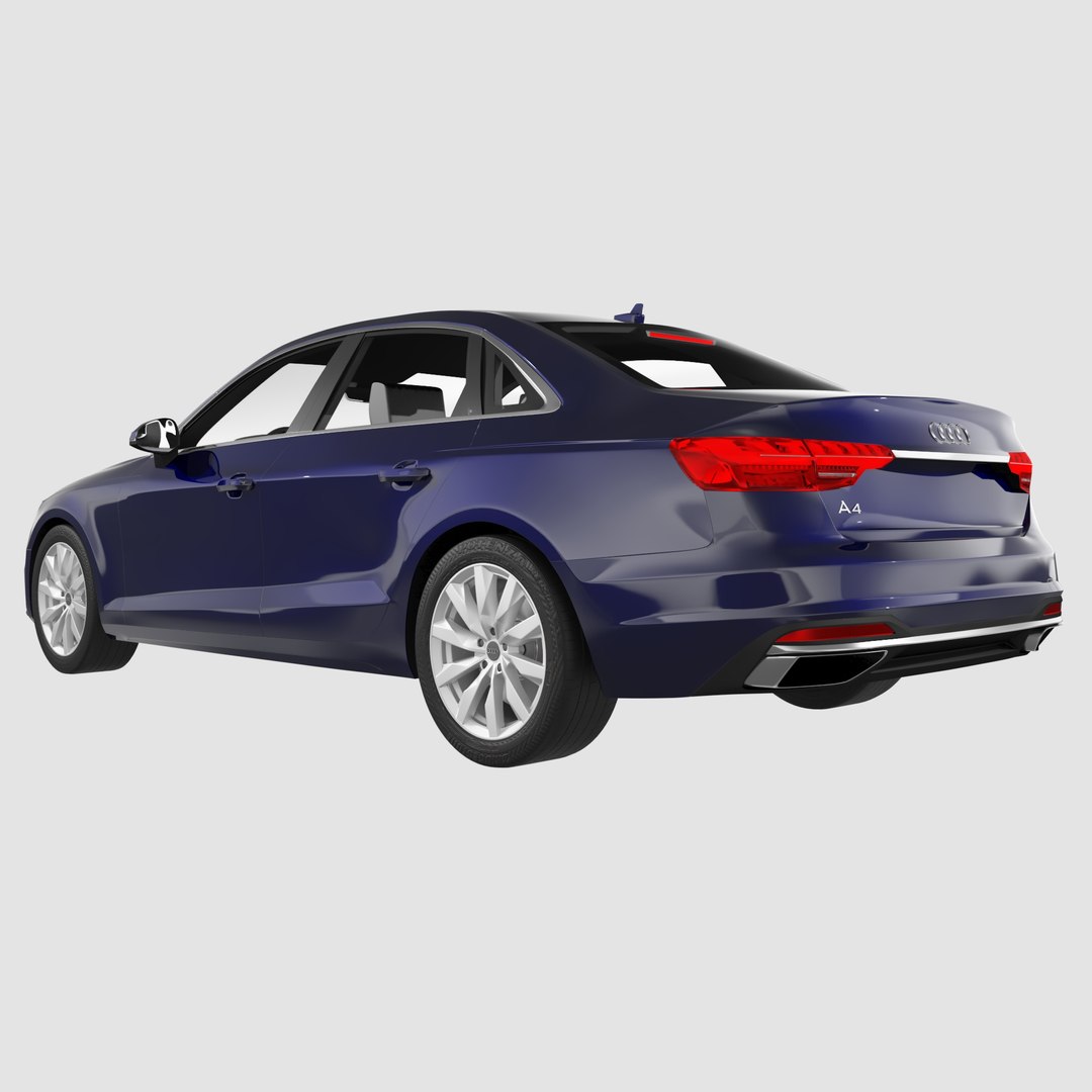 Audi A4 Sedan 2020 3D Model - TurboSquid 2026626
