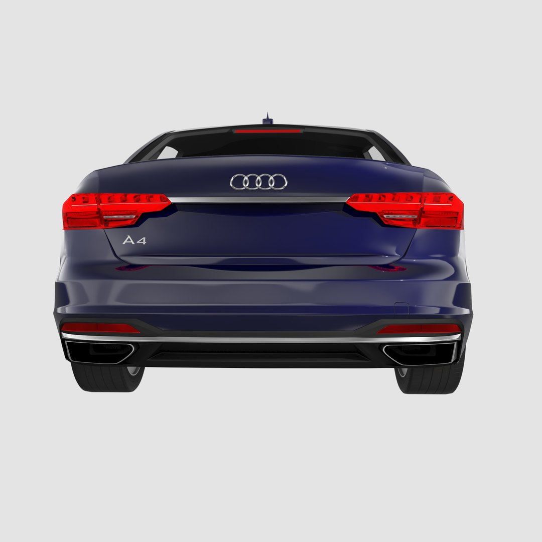 Audi A4 Sedan 2020 3D Model - TurboSquid 2026626