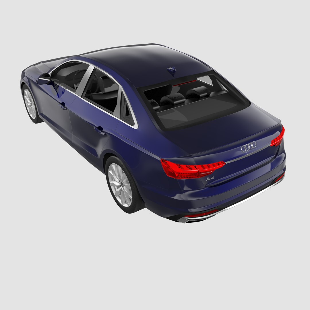 Audi A4 Sedan 2020 3D Model - TurboSquid 2026626