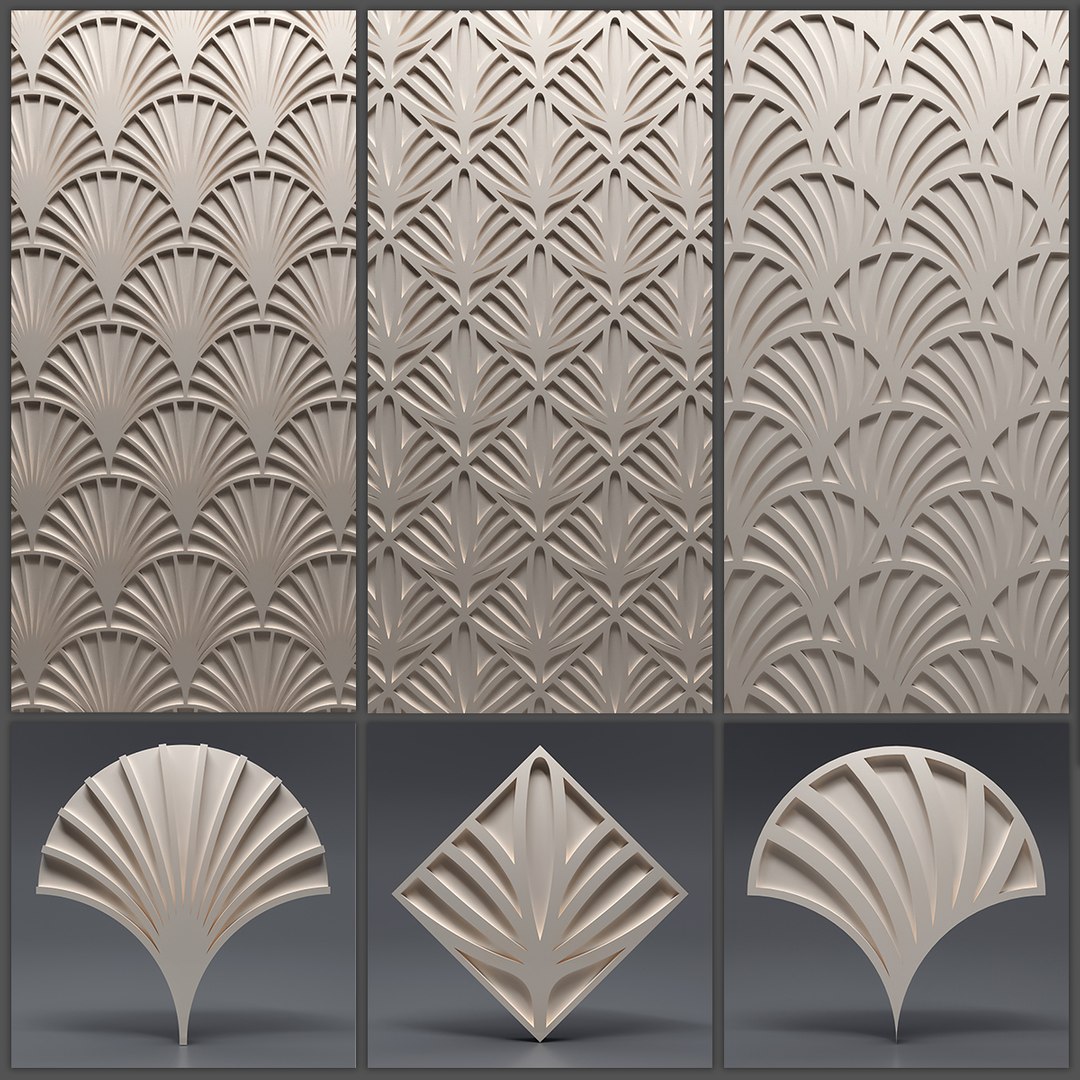 3D Gypsum Panels - TurboSquid 1534923