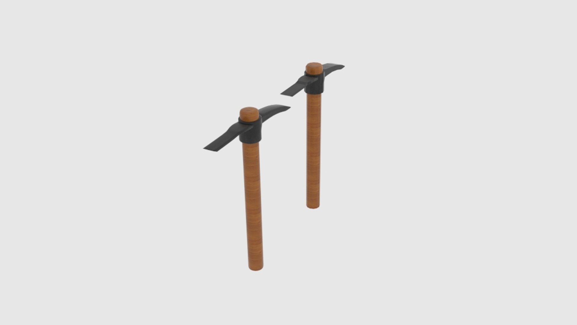 Rro Mattock Pick 3D Model - TurboSquid 1267840