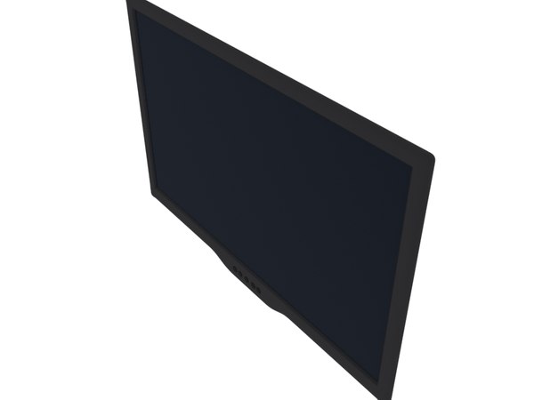 free flat panel lcd monitor 3d model