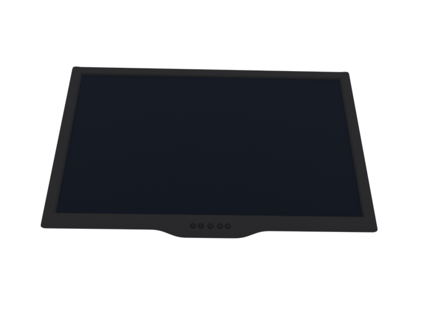 free flat panel lcd monitor 3d model