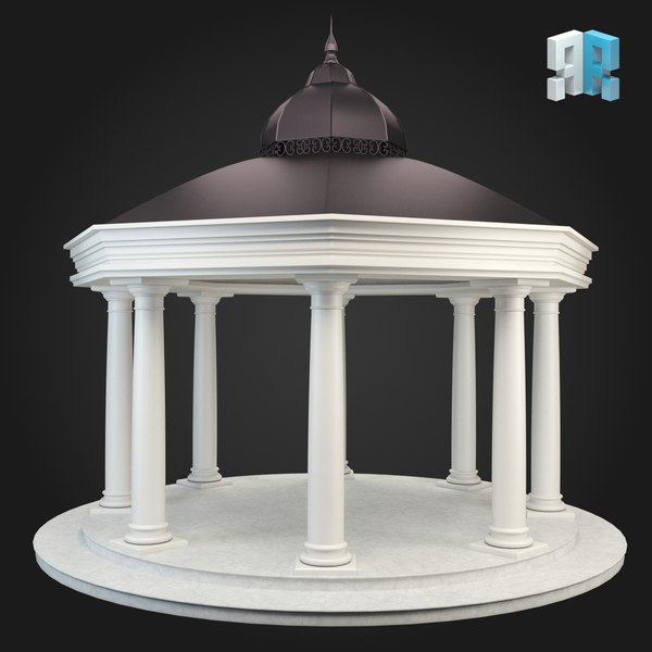 3d architectural modules model