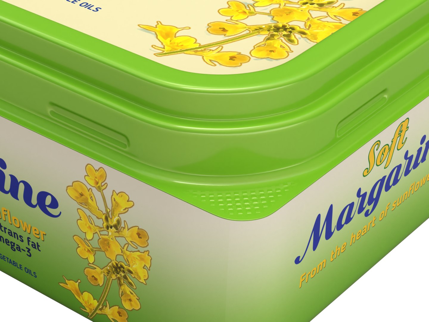 Box Margarin 3D Model - TurboSquid 1315043
