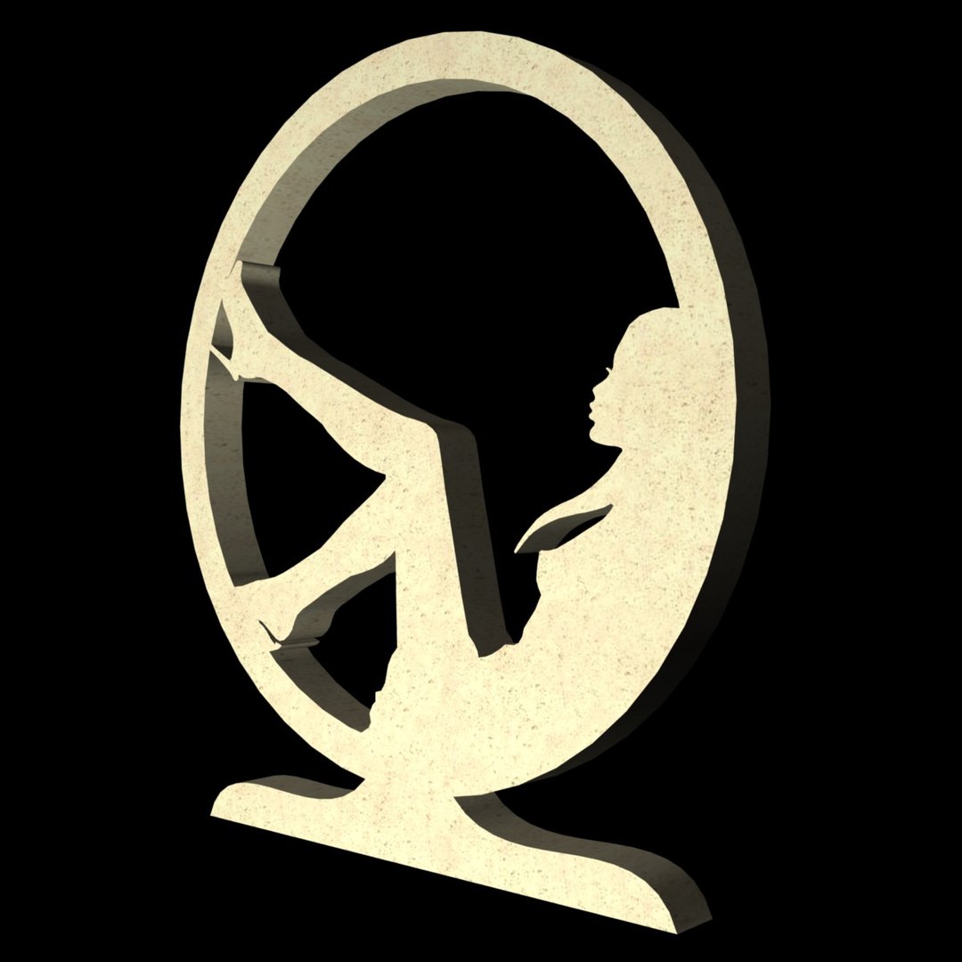 3ds max abstract statue