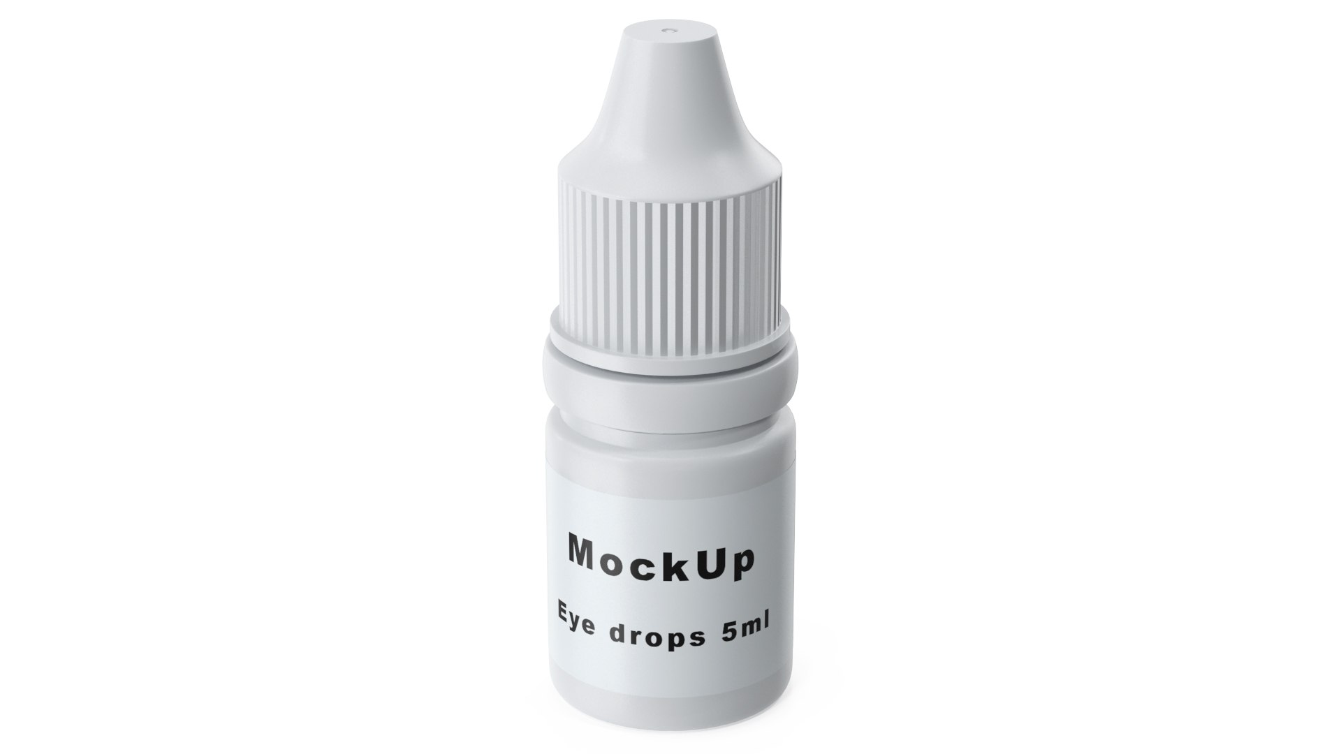Medical Drops Bottle 5ml Mockup 3D Model - TurboSquid 2152130