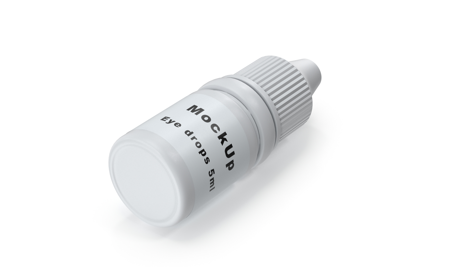 Medical Drops Bottle 5ml Mockup 3D Model - TurboSquid 2152130