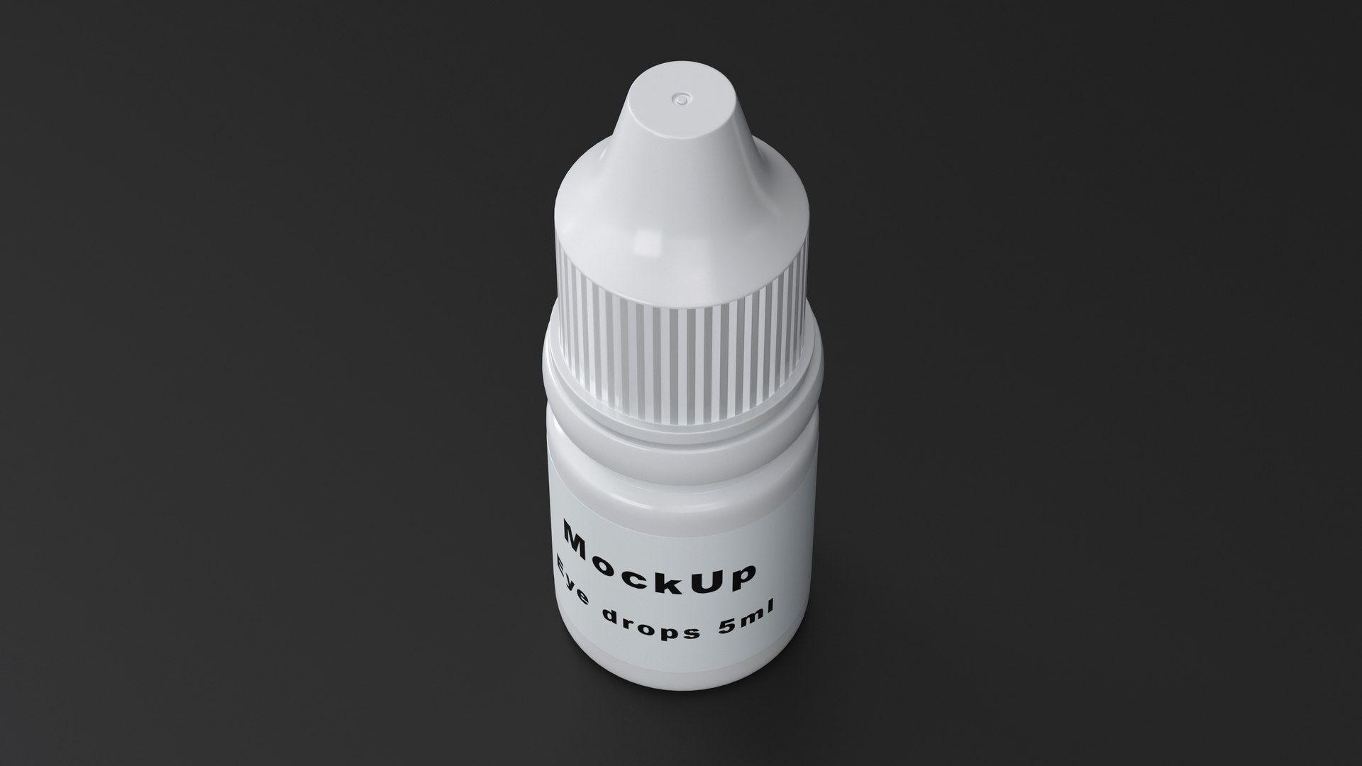 Medical Drops Bottle 5ml Mockup 3D Model - TurboSquid 2152130
