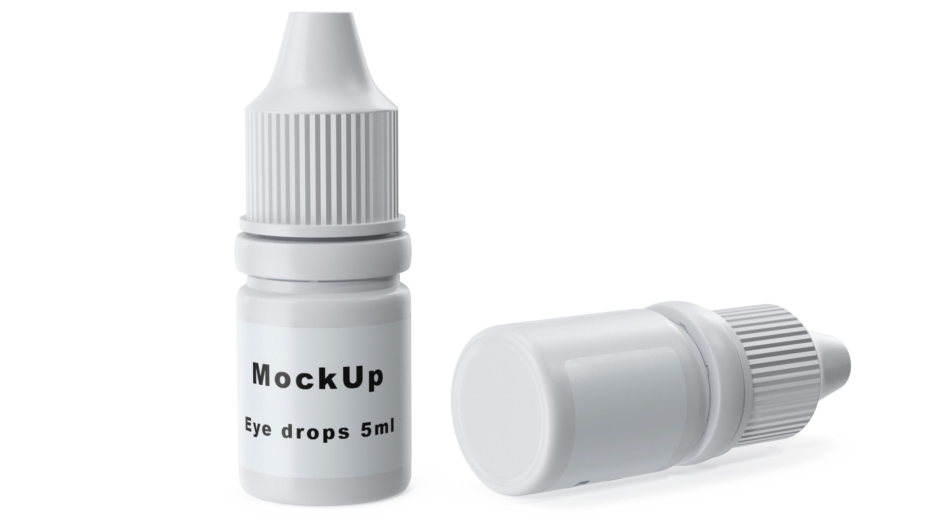 Medical Drops Bottle 5ml Mockup 3D Model - TurboSquid 2152130