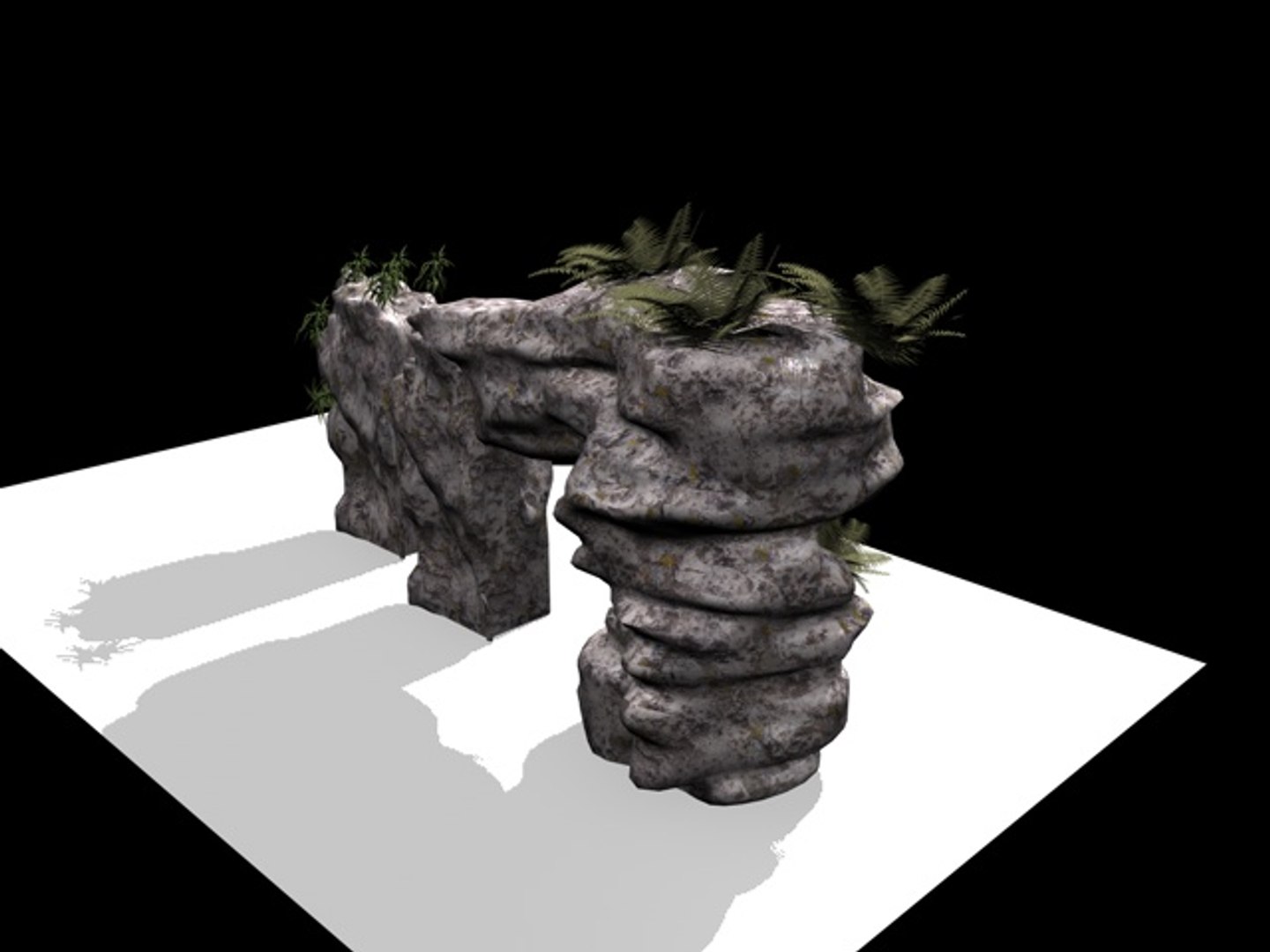 3d c4d rock