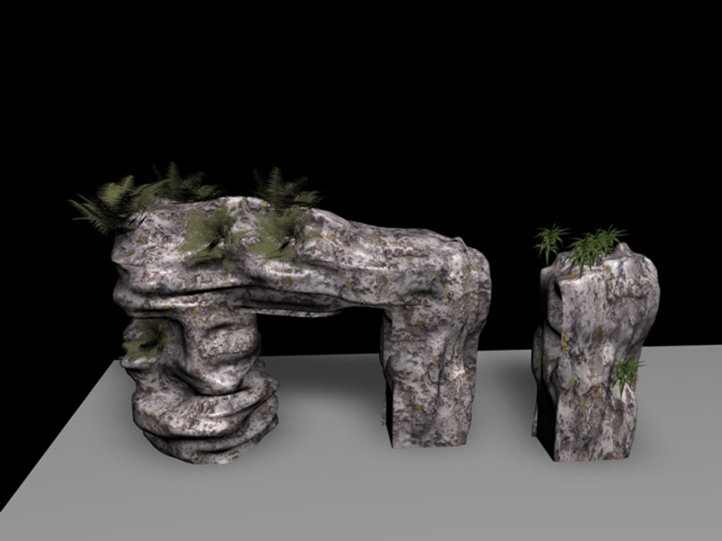 3d c4d rock