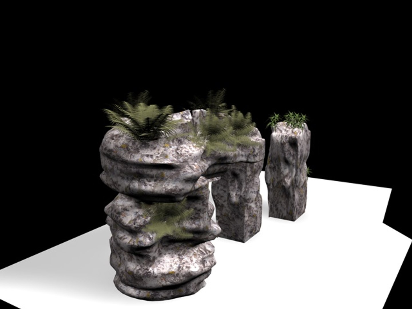 3d c4d rock