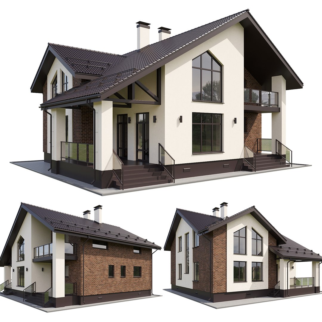 House 3D Model - TurboSquid 1962748
