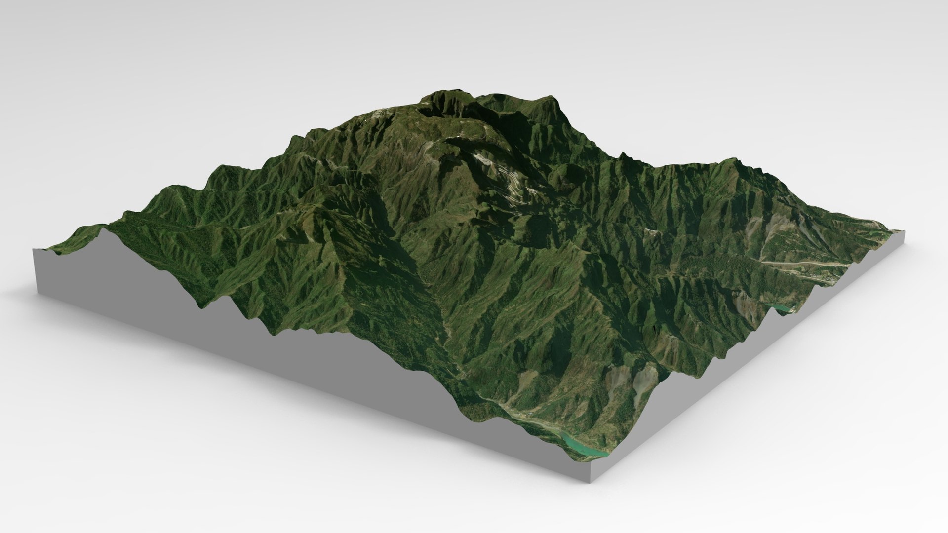 Mountain Landscape Tianmen China 3D Model - TurboSquid 2197999