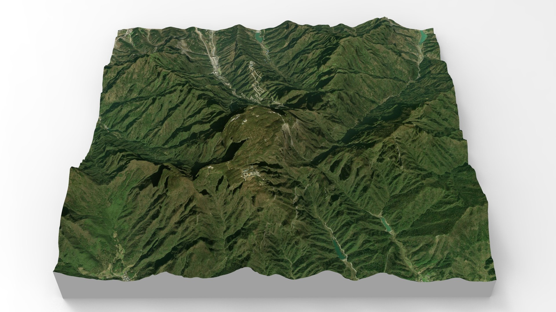 Mountain Landscape Tianmen China 3D Model - TurboSquid 2197999