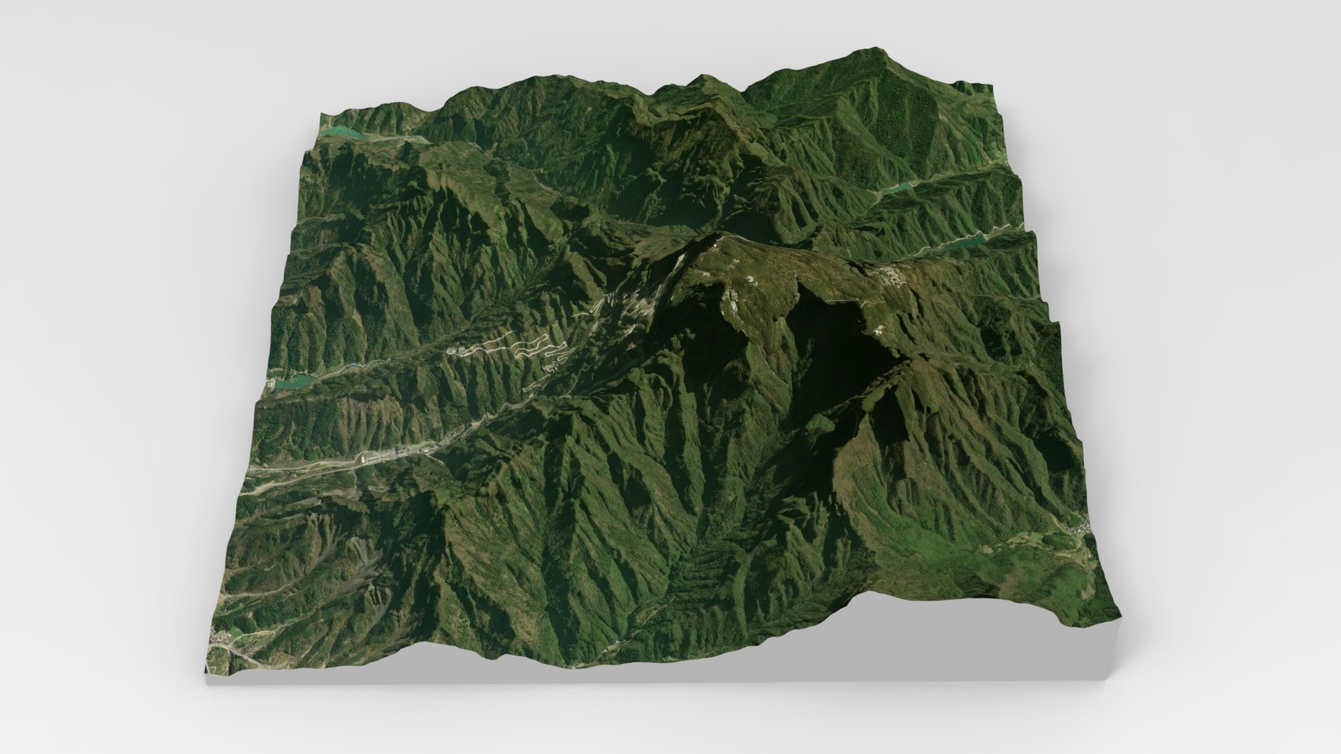 Mountain Landscape Tianmen China 3D Model - TurboSquid 2197999