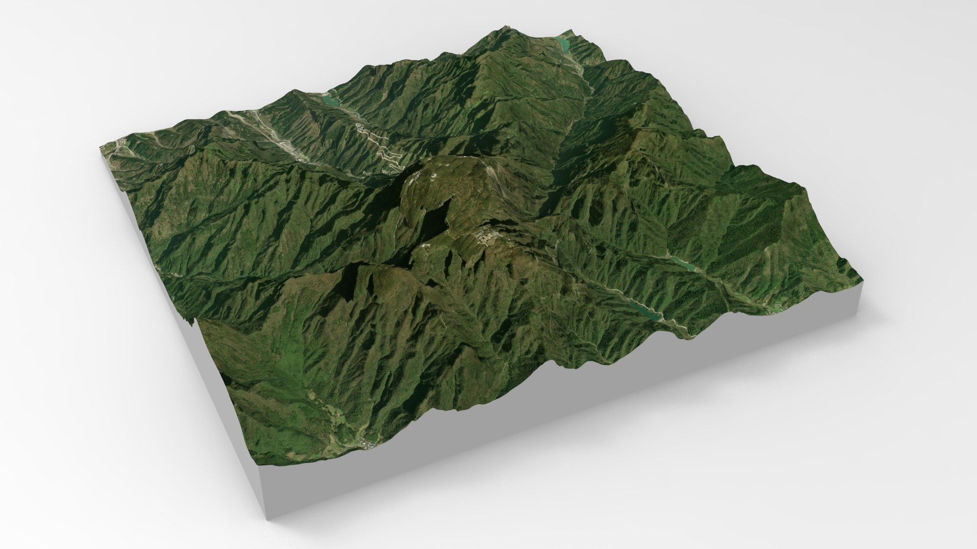 Mountain Landscape Tianmen China 3D Model - TurboSquid 2197999