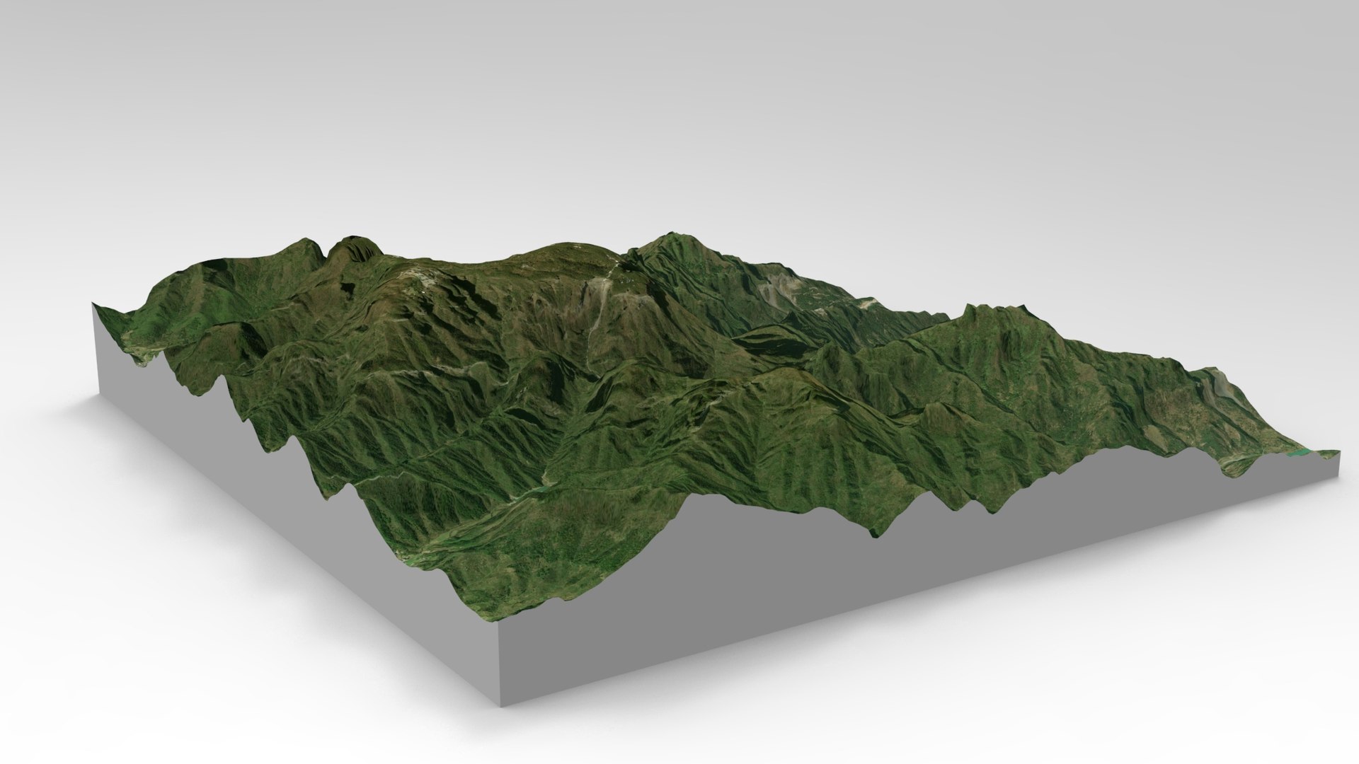 Mountain Landscape Tianmen China 3D Model - TurboSquid 2197999