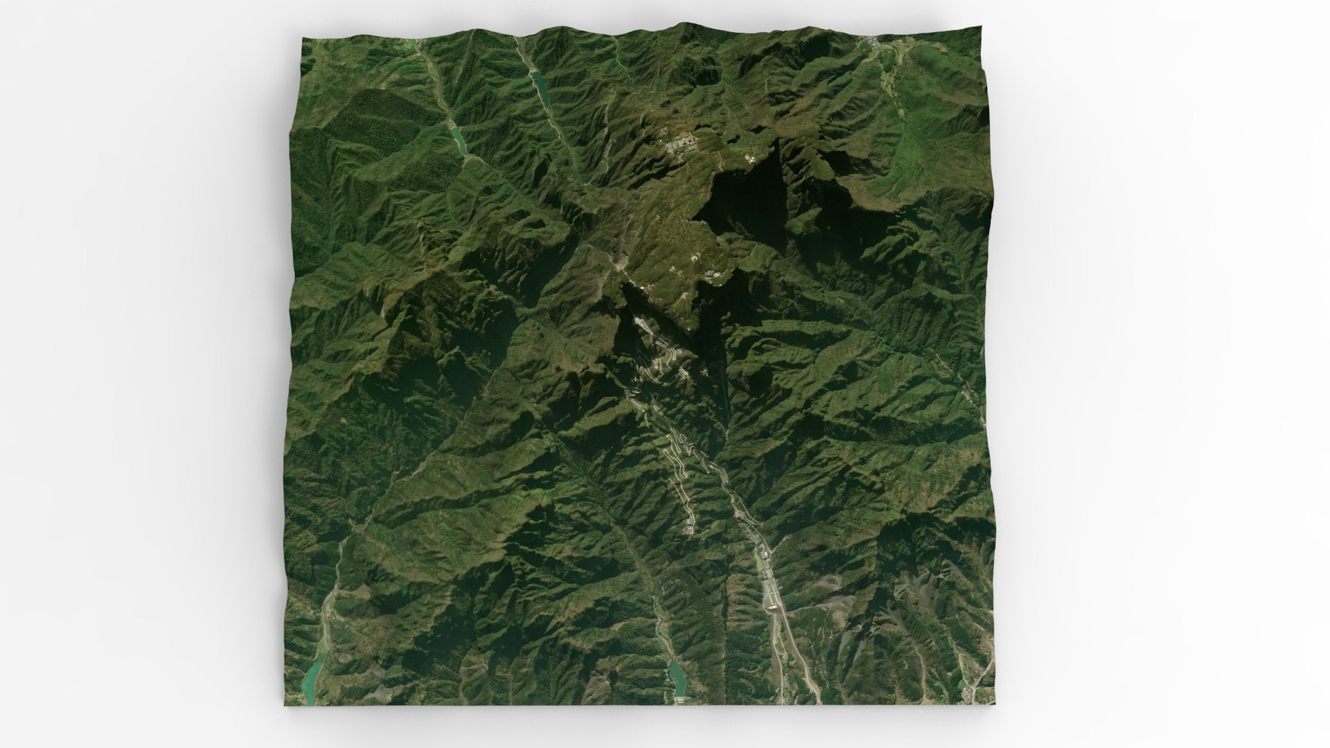 Mountain Landscape Tianmen China 3D Model - TurboSquid 2197999