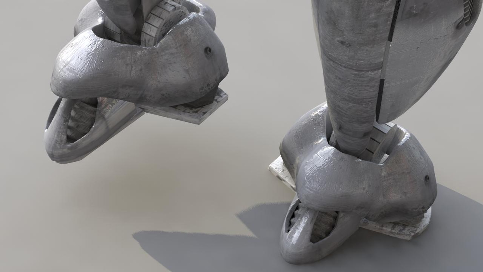 Panic Robot! 3d Model