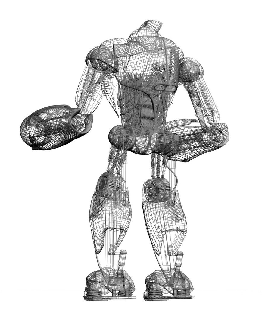 Panic Robot! 3d Model