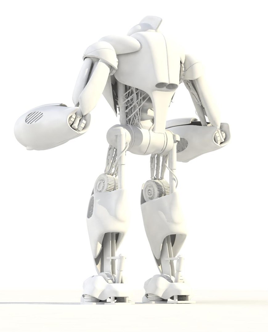 Panic Robot! 3d Model