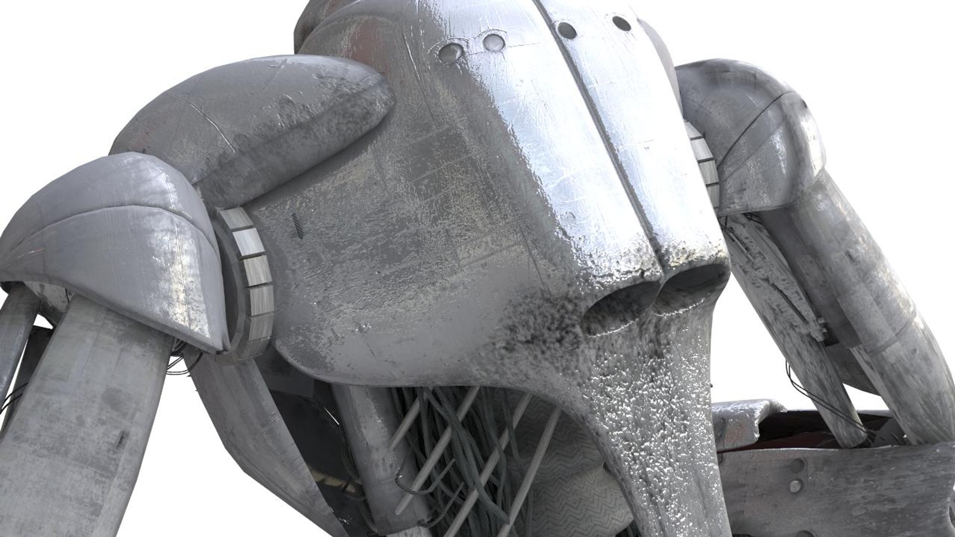 Panic Robot! 3d Model