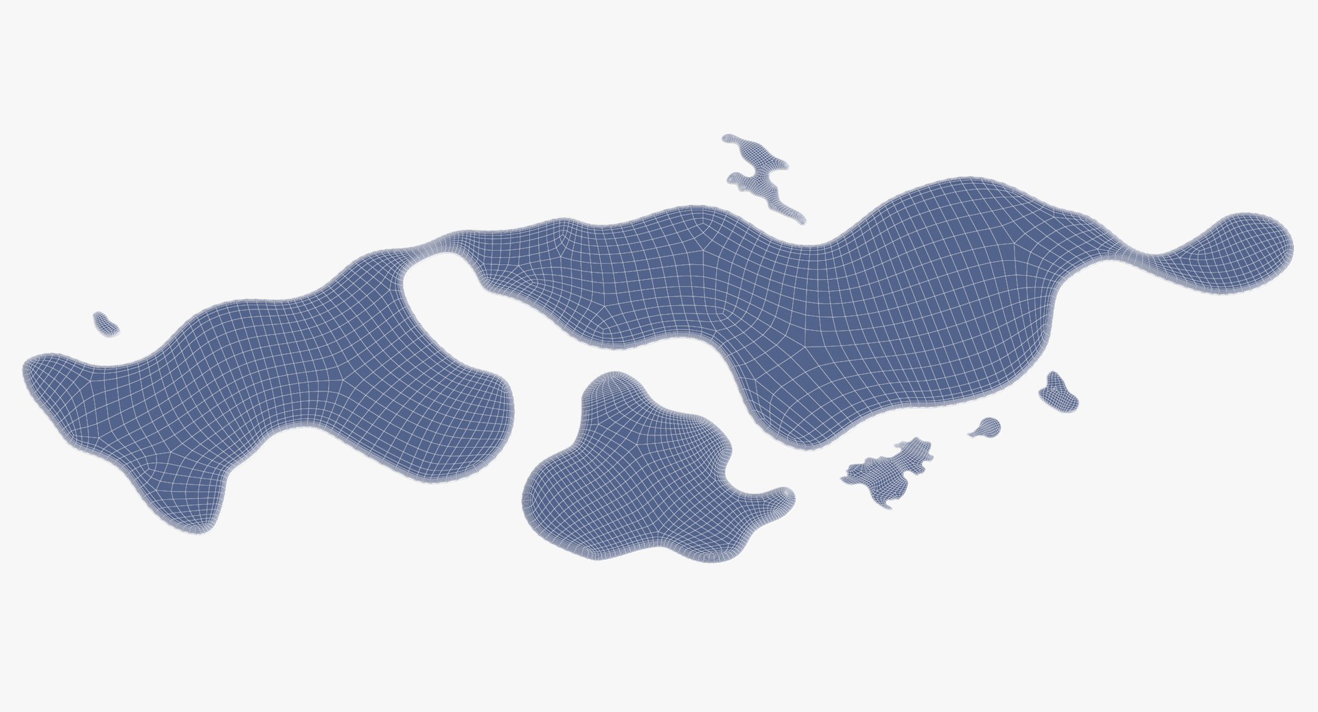 Water Puddles 02 3D Model - TurboSquid 1303662