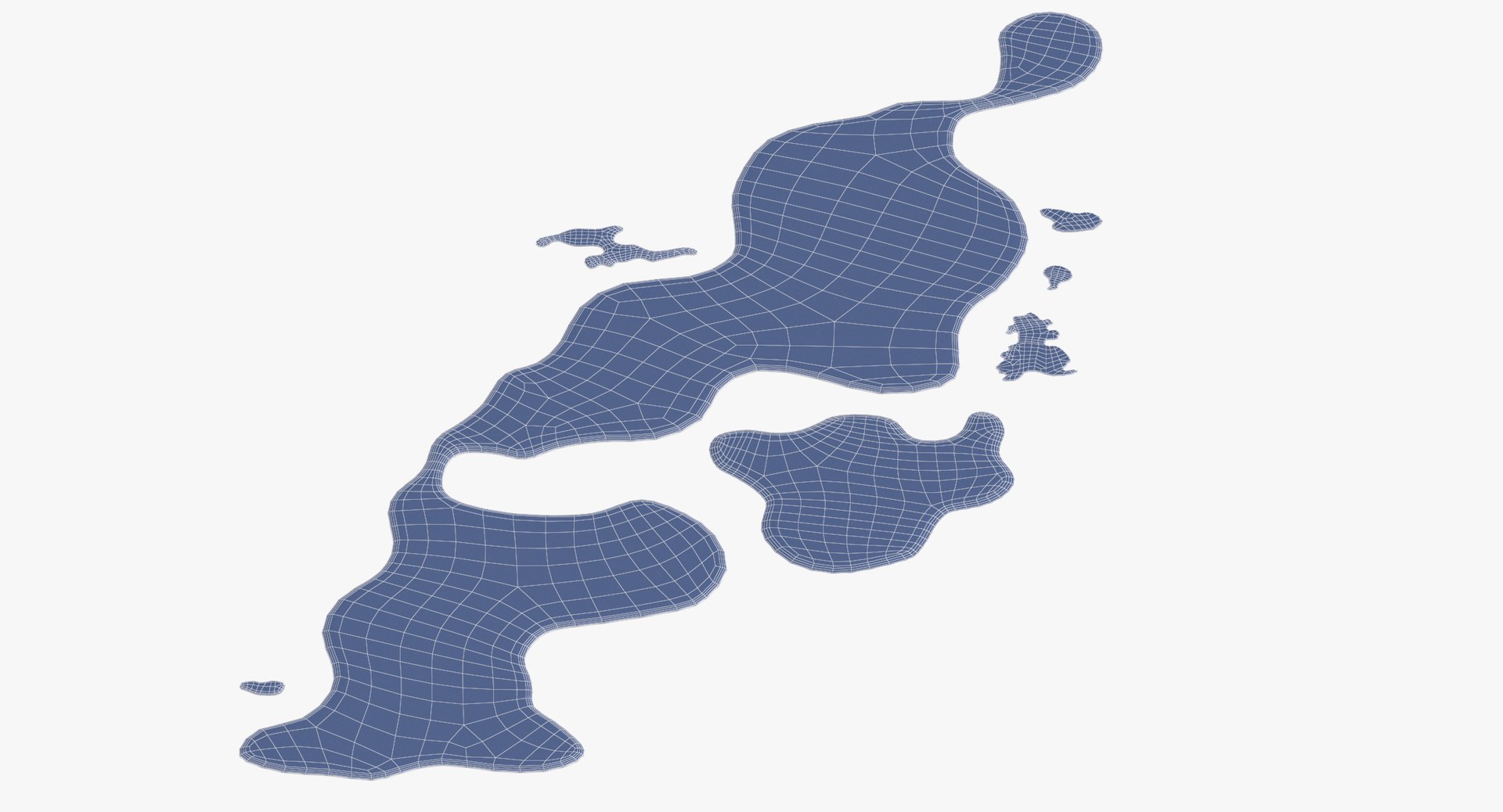 Water Puddles 02 3D Model - TurboSquid 1303662