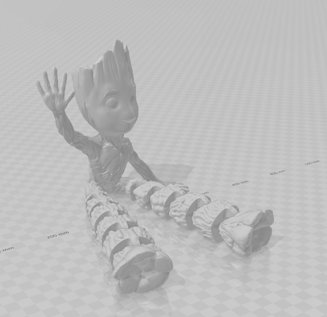 3D Groot Flexi Articulated - TurboSquid 1963069