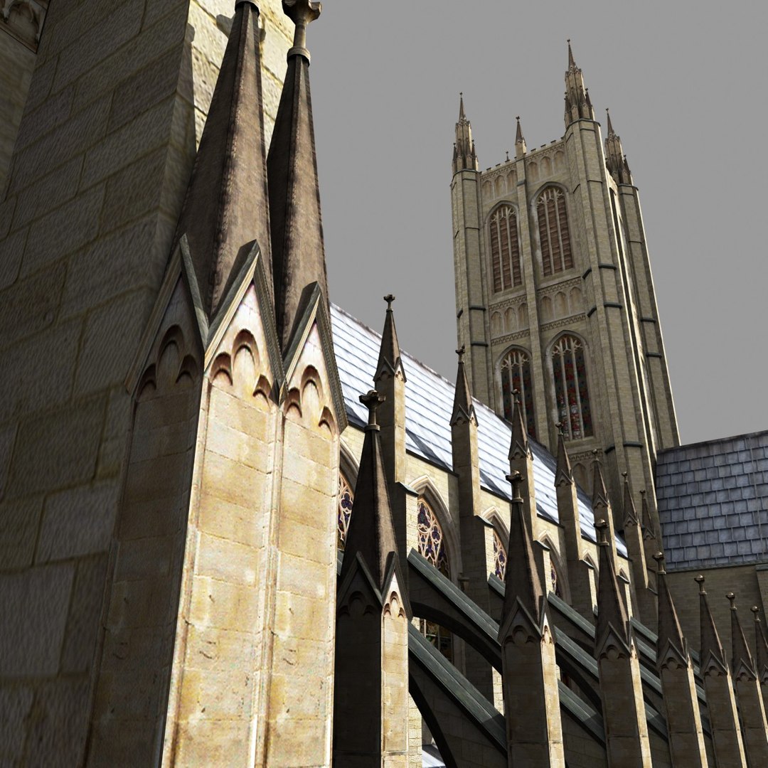 Cathedrals Gothic Kit 3d Model