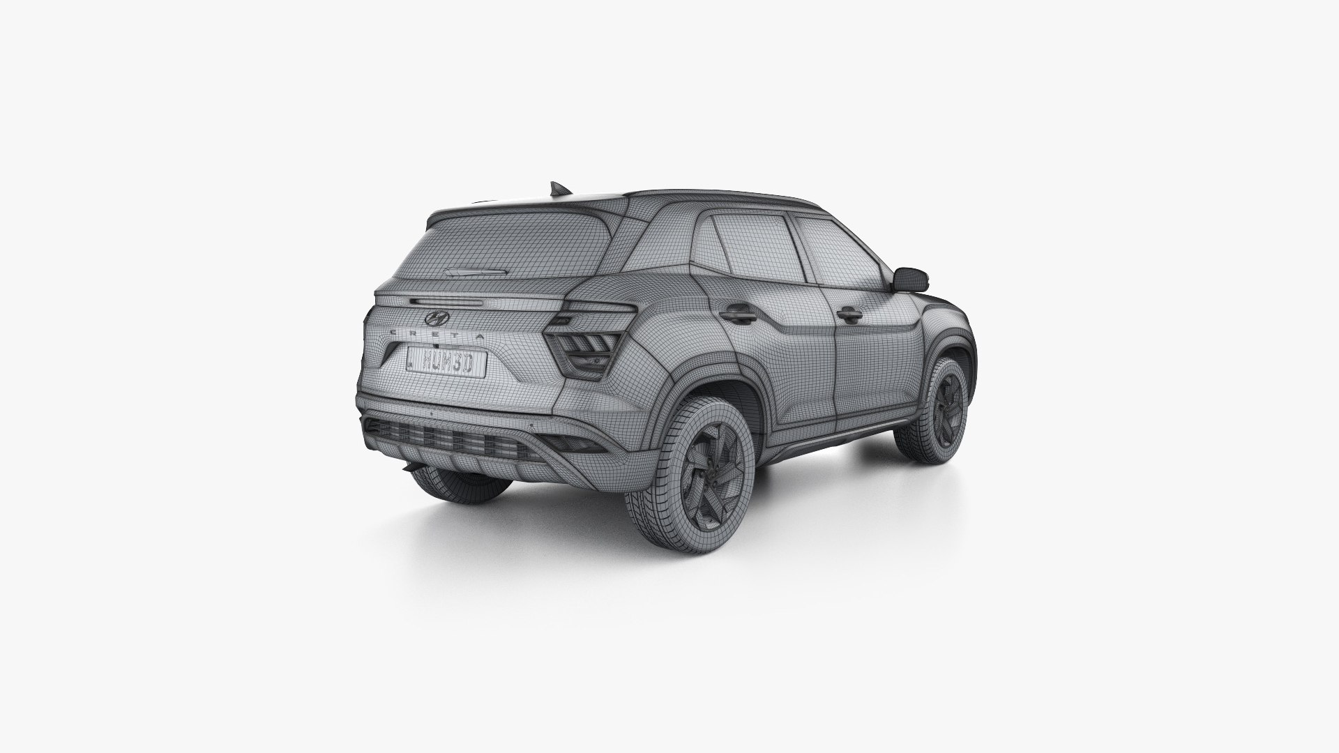 3D Model Hyundai Creta 2023 - TurboSquid 2187341