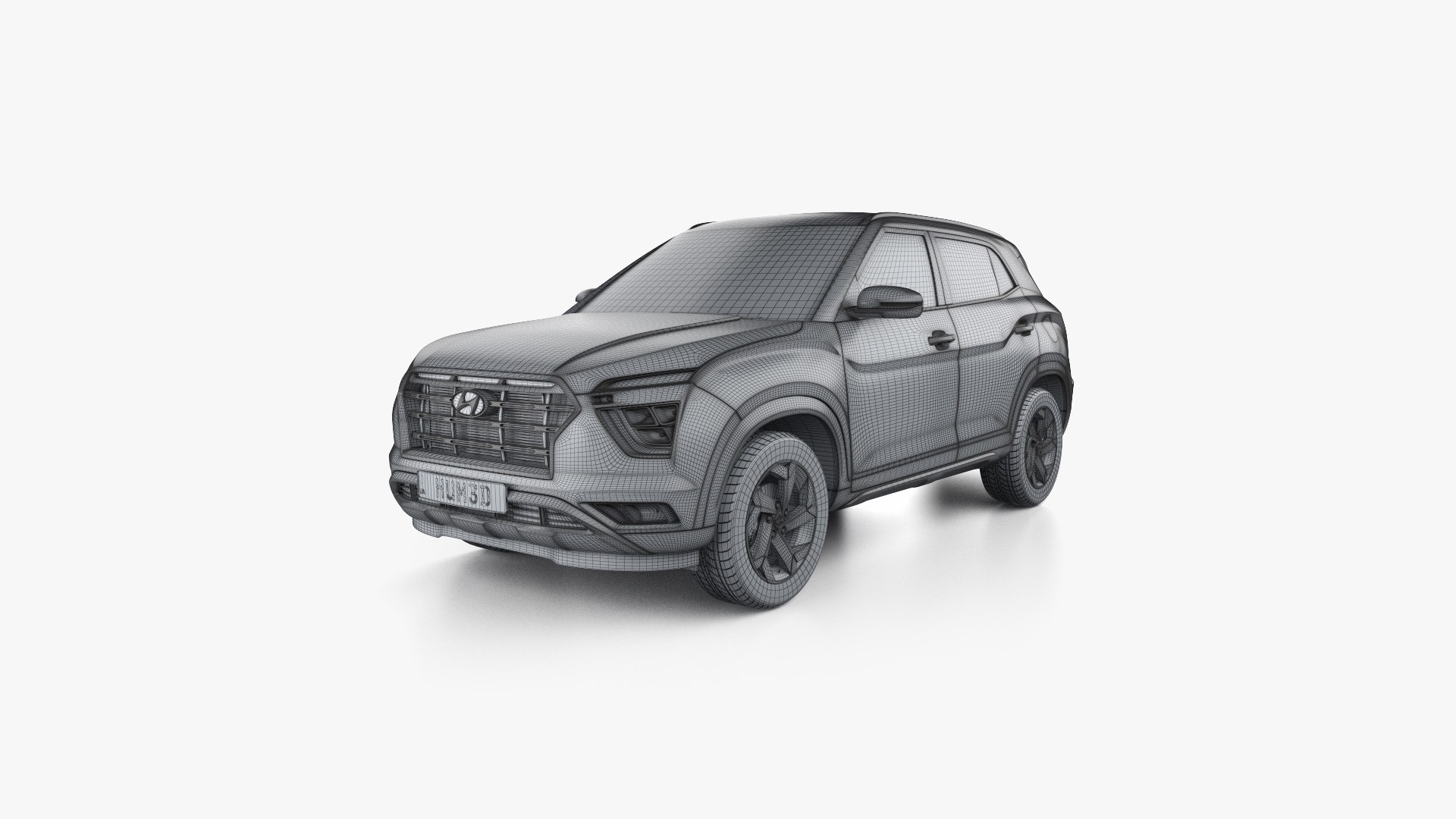 3D Model Hyundai Creta 2023 - TurboSquid 2187341