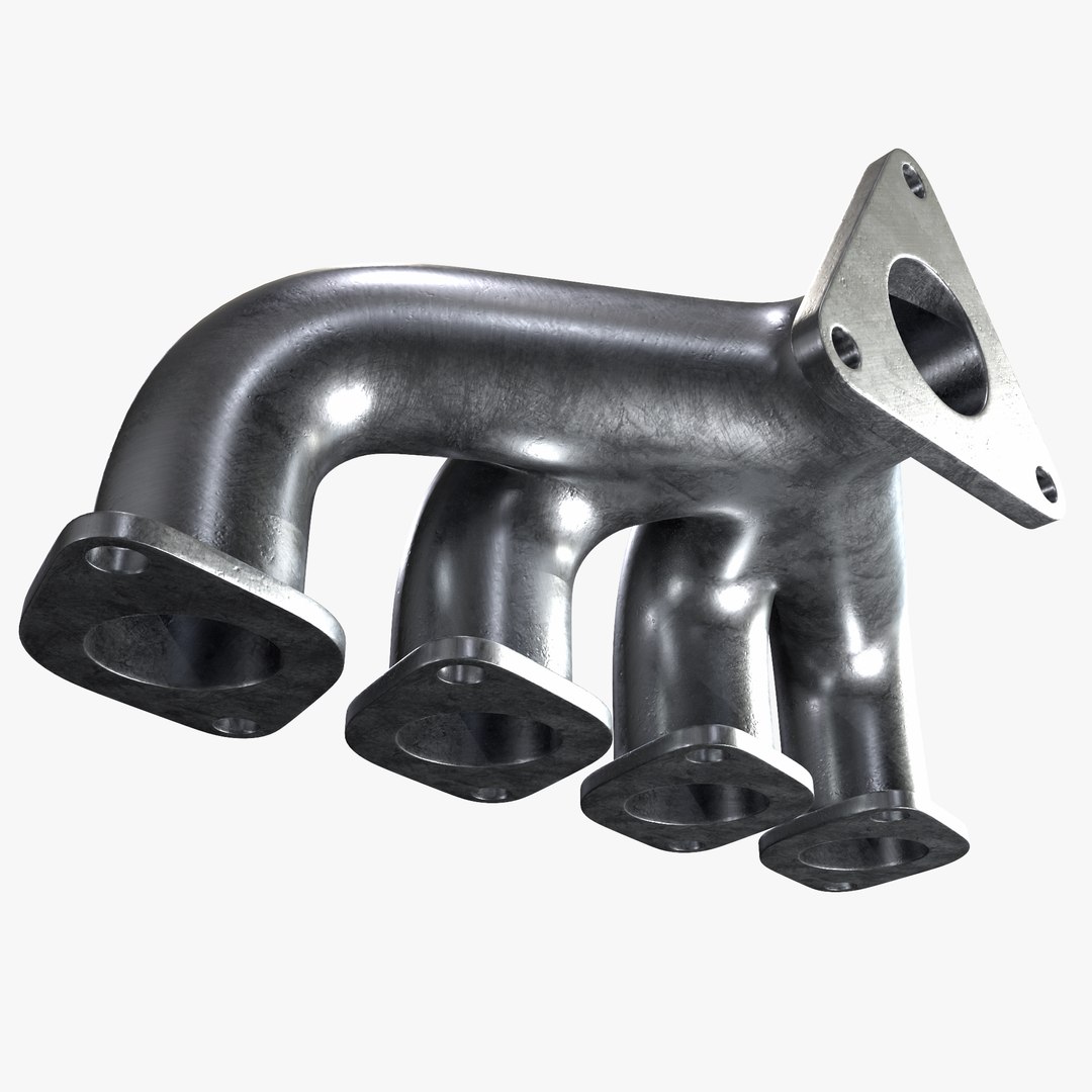 Exhaust Header 3D - TurboSquid 1995577