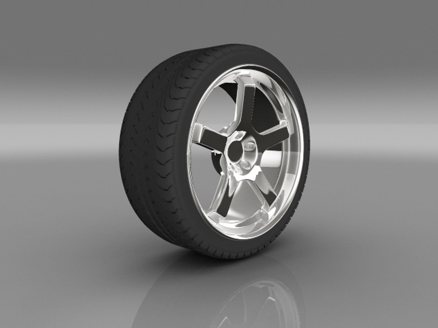 car tyre 3d model