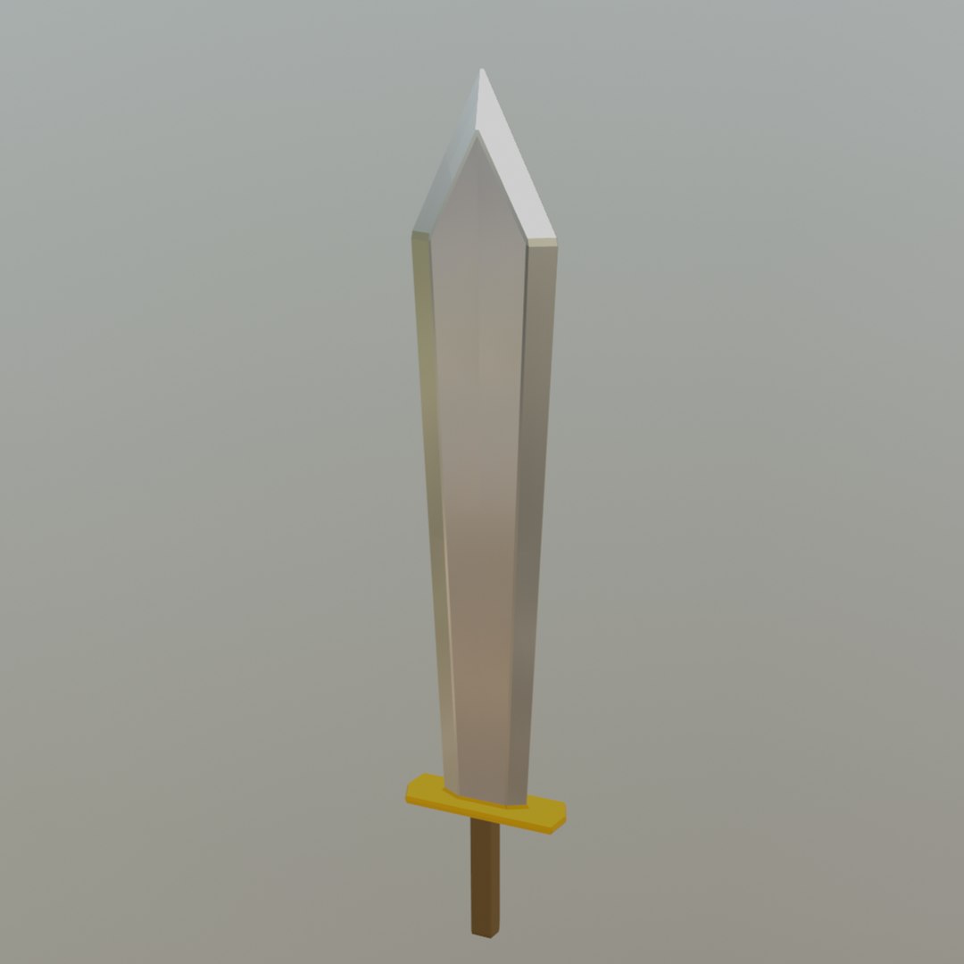 3D model One-handed sword - TurboSquid 1949545