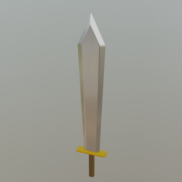 3D model One-handed sword - TurboSquid 1949545